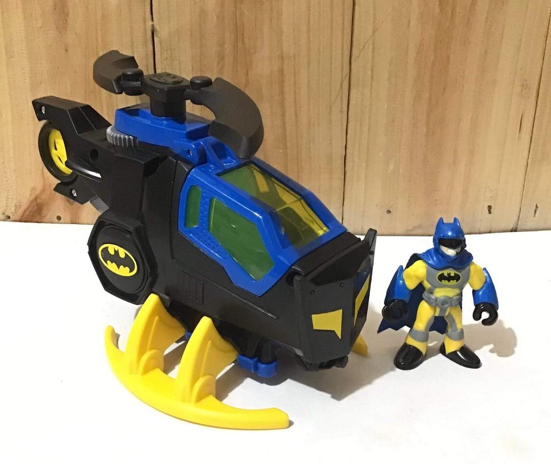 Imaginext Batman and Batcopter, Hobbies & Toys, Toys & Games on Carousell