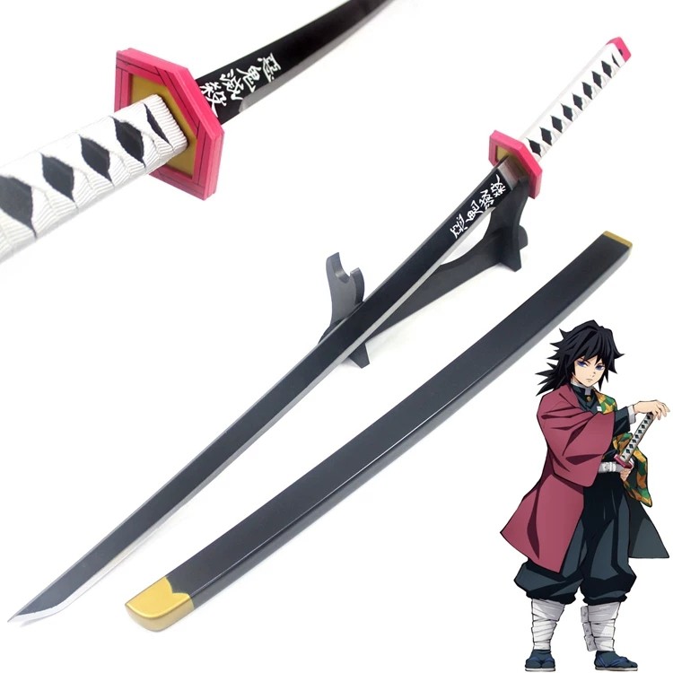 (IN) Collector's Edition Demon Slayer Giyuu Cosplay Sword, Hobbies ...