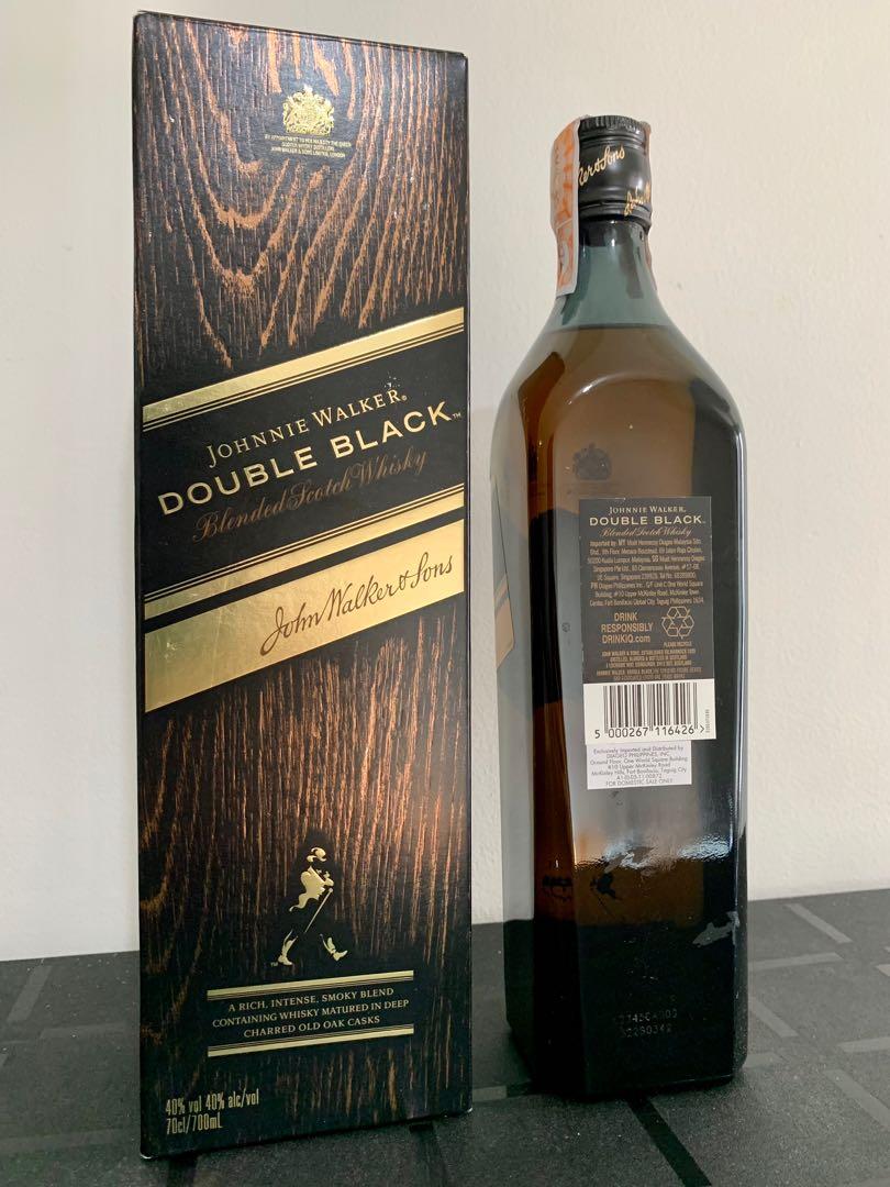 Johnnie Walker Double Black 700ml, Food & Drinks, Other Food & Drinks ...