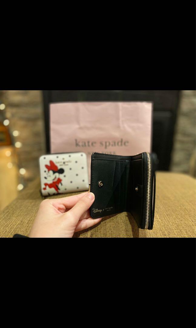 Kate spade x Disney Minnie Mouse wallet x2, Women's Fashion, Bags ...