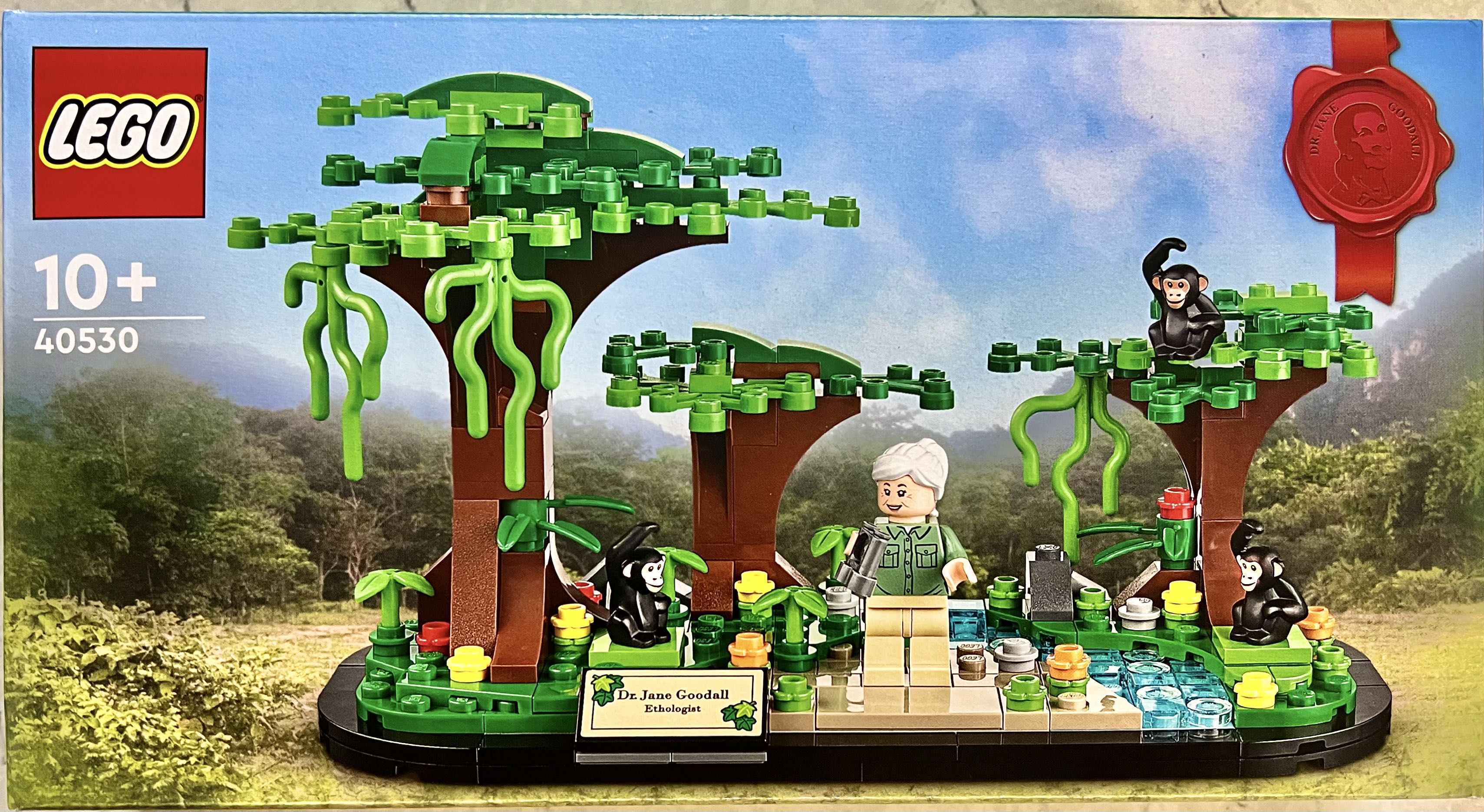 LEGO #40530 Jane Goodall Tribute, Hobbies & Toys, Toys & Games on Carousell
