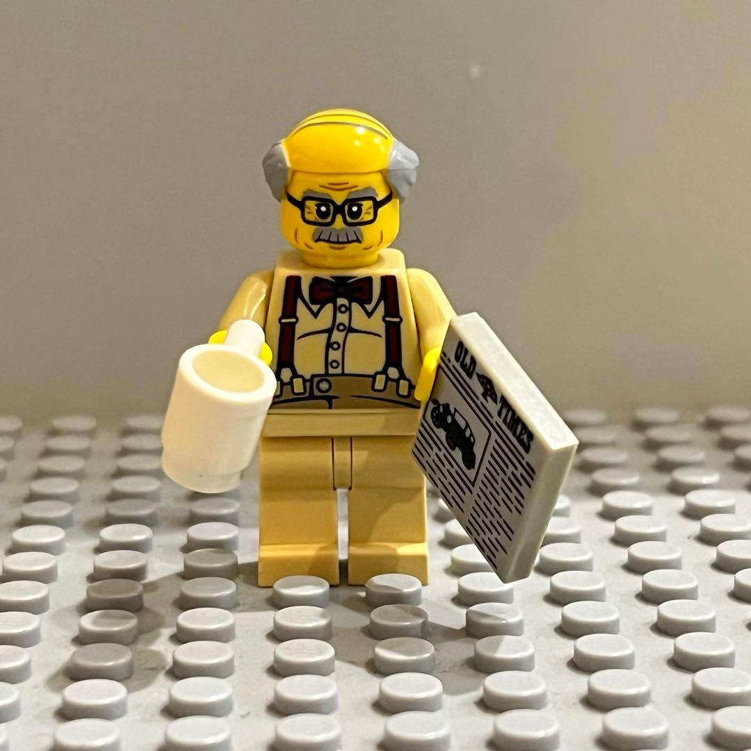 Lego 71001 Series 10|Grandpa minifigure, 興趣及遊戲, 收藏品及紀念品, 古董收藏 - Carousell