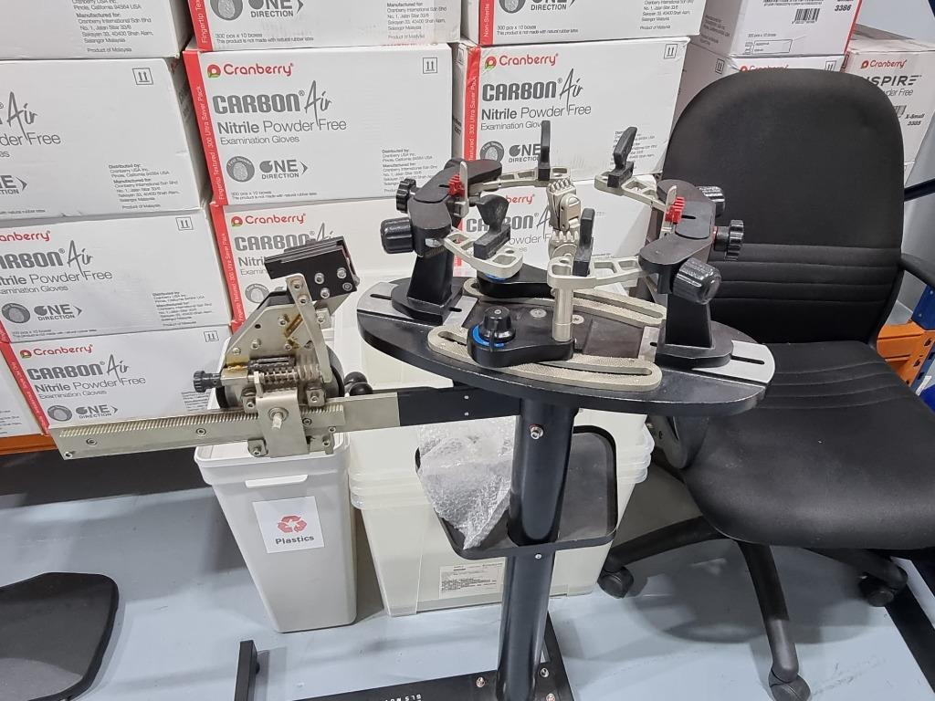 Lightly used GLS brand stringing machine for both badminton as well as ...