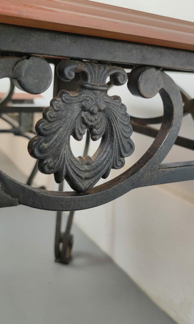 must go! Lion Table with glass top, Furniture & Home Living, Furniture ...