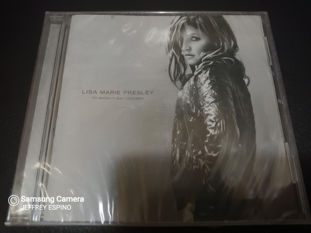 Lisa Marie Presley To Whom it May Concern cd, Hobbies & Toys, Music ...