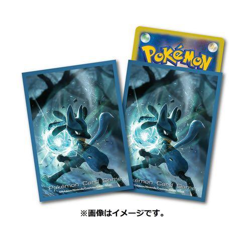 Lucario Card sleeve deck box pokemon trading card game, Hobbies & Toys ...