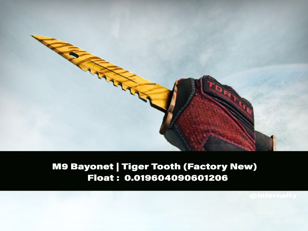M9 Bayonet Tiger Tooth FN CSGO SKINS KNIVES, Video Gaming, Gaming ...