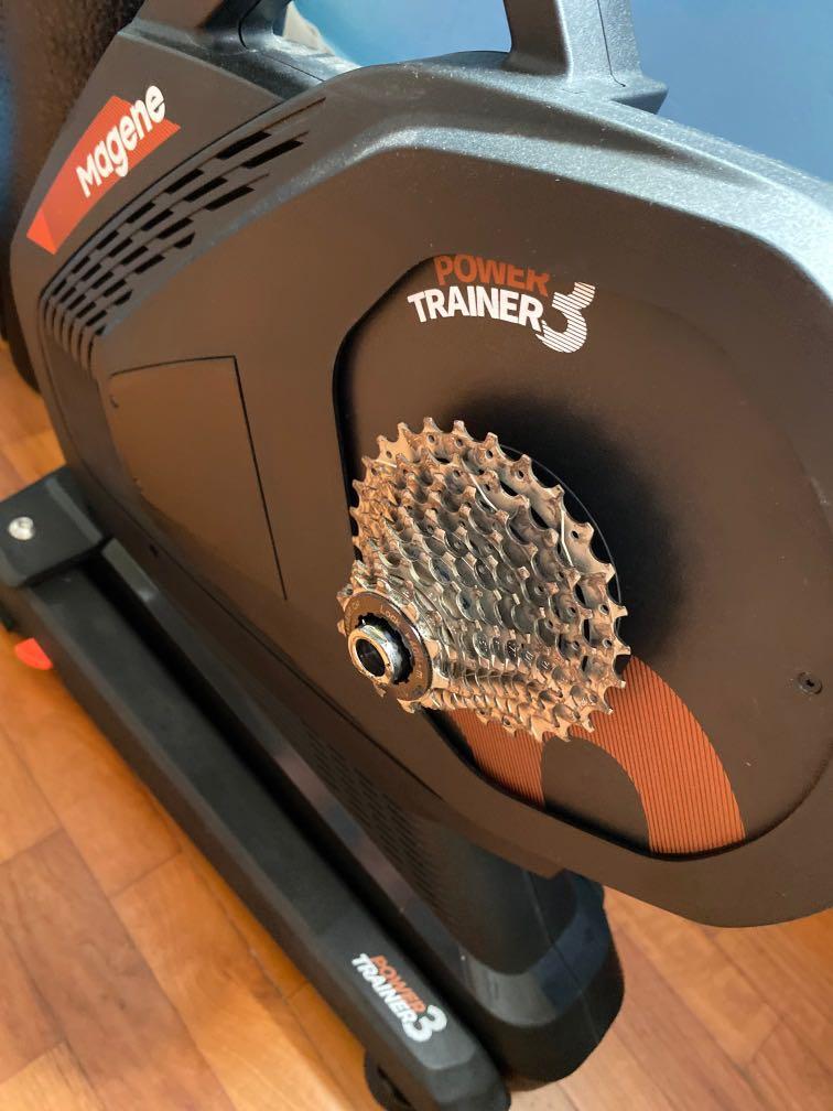 Magene T300 Indoor Trainer Direct Drive Trainer with Thru Axle Adapter ...