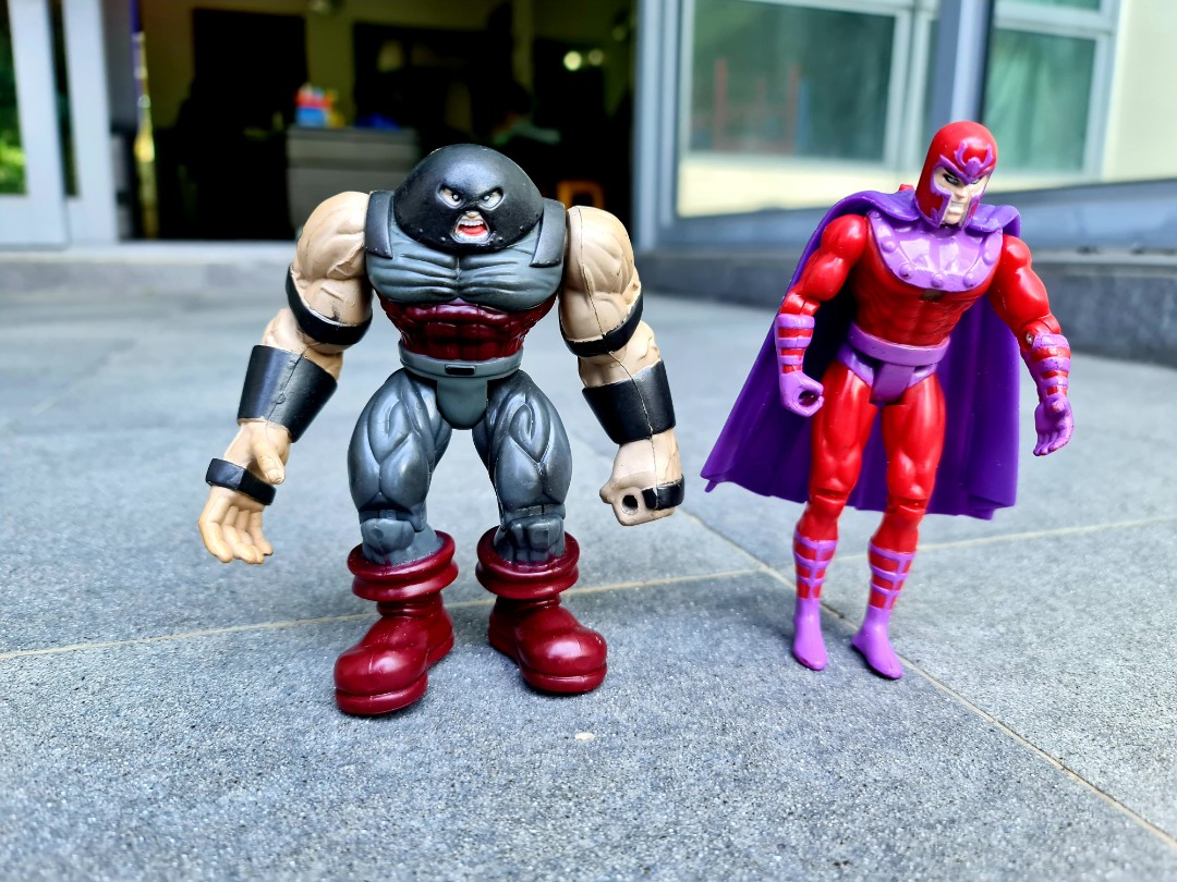 Marvel Toybiz Juggernaut & Magneto, Hobbies & Toys, Toys & Games on ...