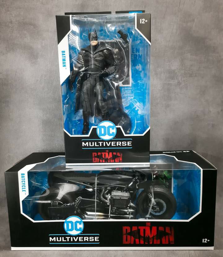 Mcfarlane The Batman & Batcycle Set Misb ( Limited Set Available) Will ...