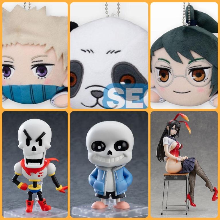 Michiking illustration - Miu Akagiri Nendoroid Undertale - Papyrus Sans ...