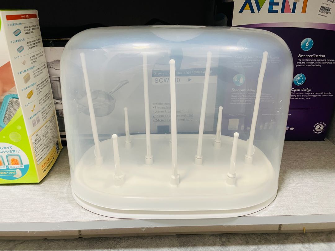 Milk Bottle Drying Rack, Babies & Kids, Nursing & Feeding ...