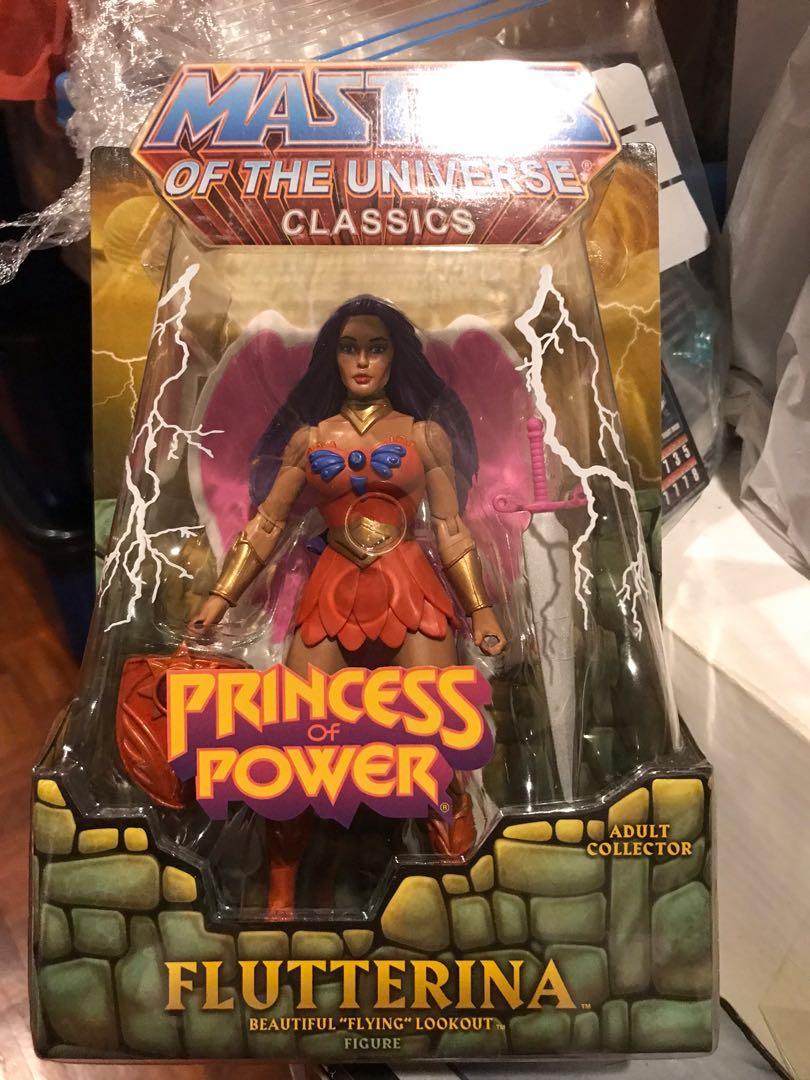 MOTU CLASSICS FLUTTERINA 7 inch HE-MAN MASTERS OF THE UNIVERSE MOTUC ...