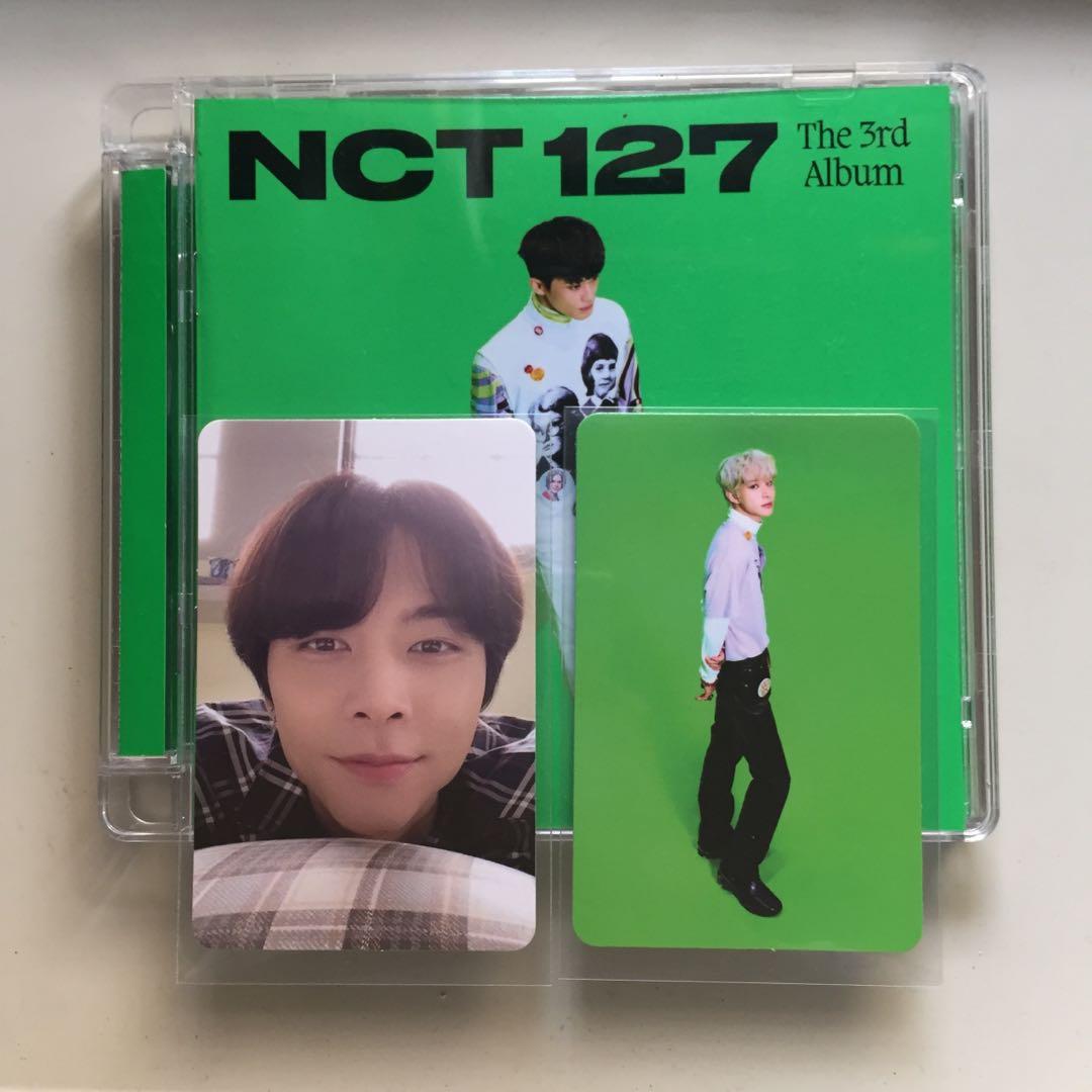 NCT 127 Sticker Jewel Case Mark Ver - Johnny AR PC & Jungwoo CC ...