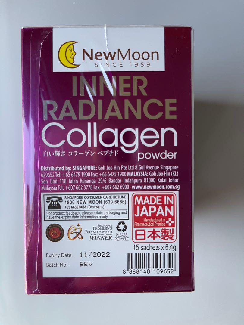 New Moon inner radiance collagen, Health & Nutrition, Health ...