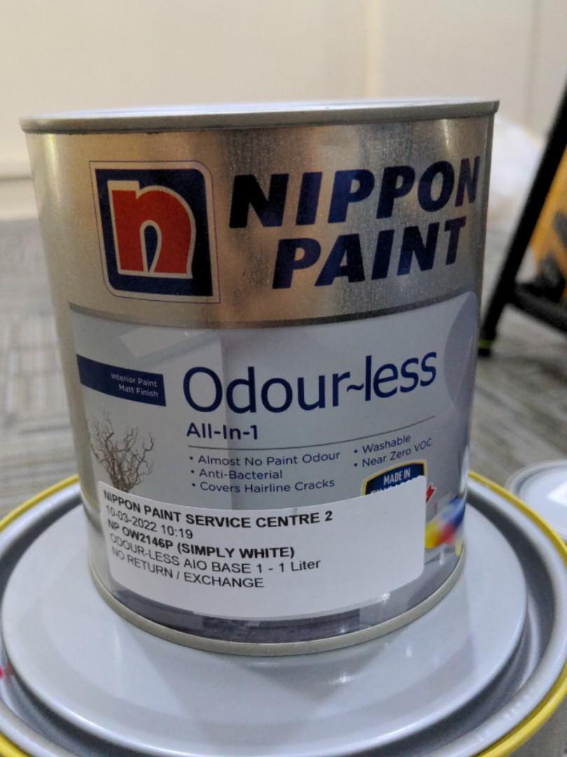 Nippon Paint Odourless 1l, Furniture & Home Living, Home Decor, Other ...