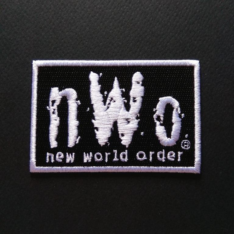 NWO New World Order Wrestling WWE Iron On Patch WCW/WWF/AEW, Men's ...