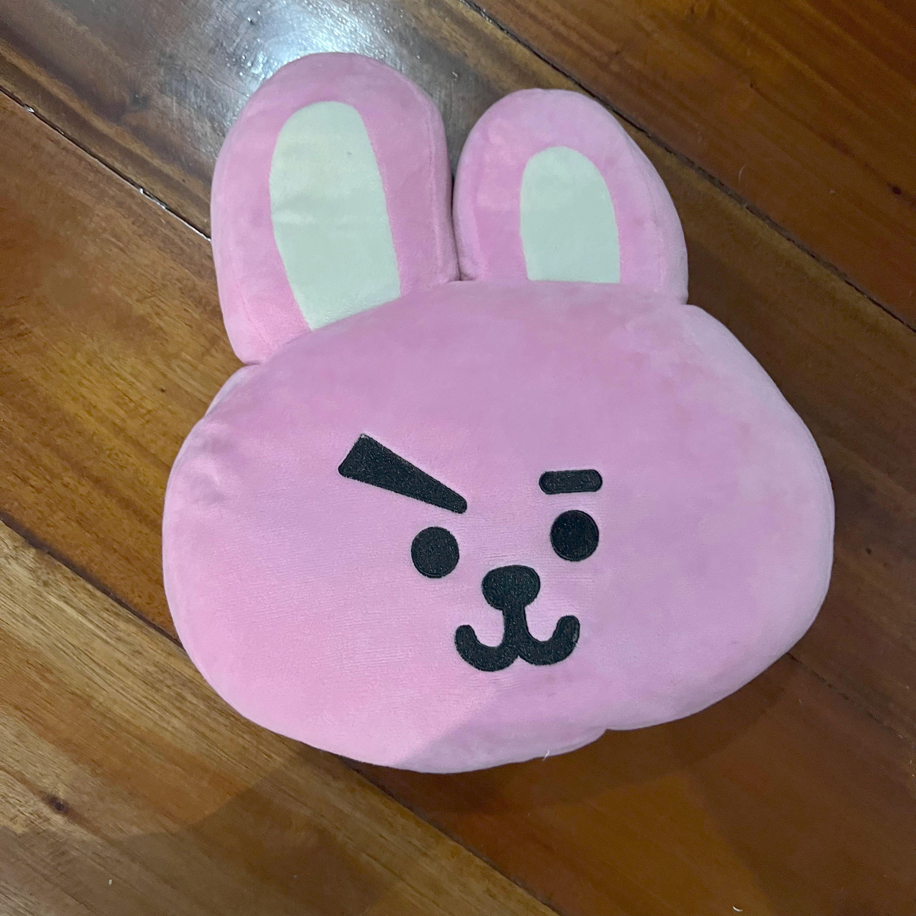 Official BT21 Cooky Face Cushion, Hobbies & Toys, Memorabilia ...