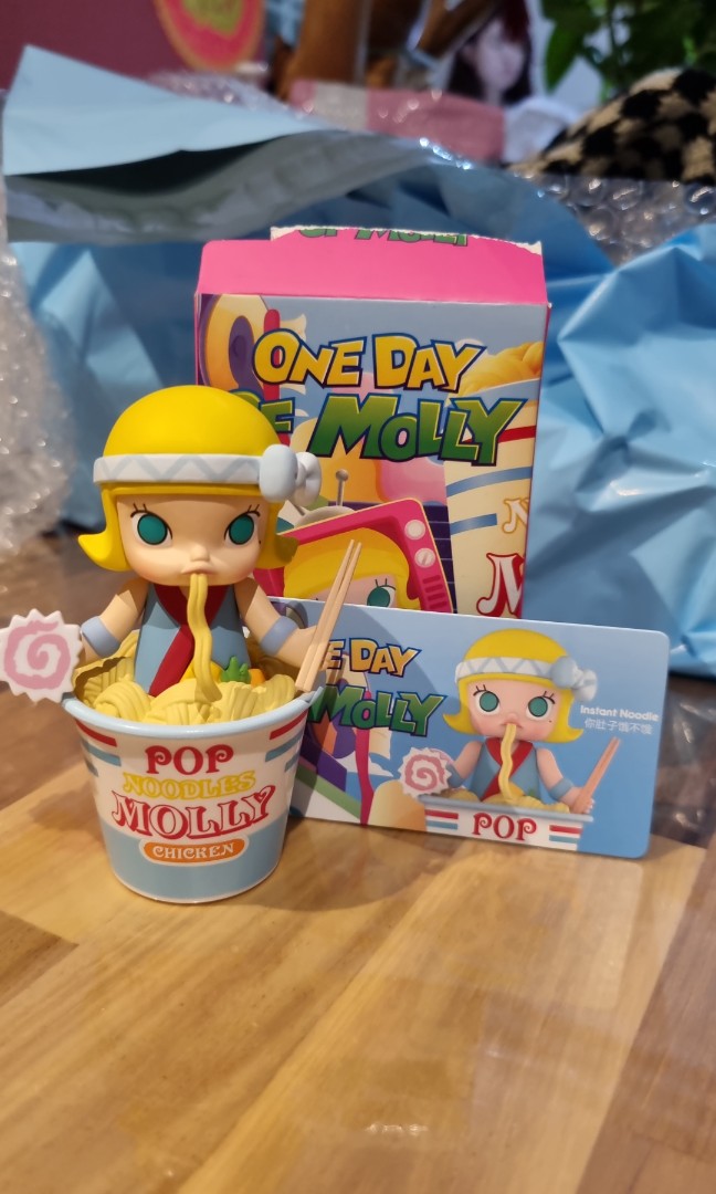 POPMART MOLLY SECRET INSTANT NOODLE, Hobbies & Toys, Toys & Games on ...