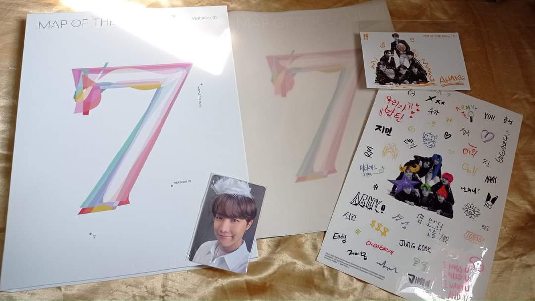 ONHAND BTS MOTS:7 MOTS7 MAP OF THE SOUL 7 COMPLETE INCLUSIONS SET ...