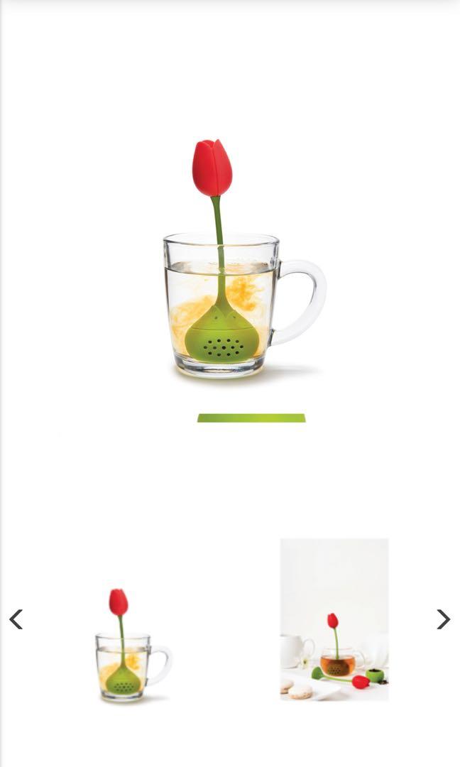 OTOTO Tulip Tea Infuser, Furniture & Home Living, Kitchenware ...