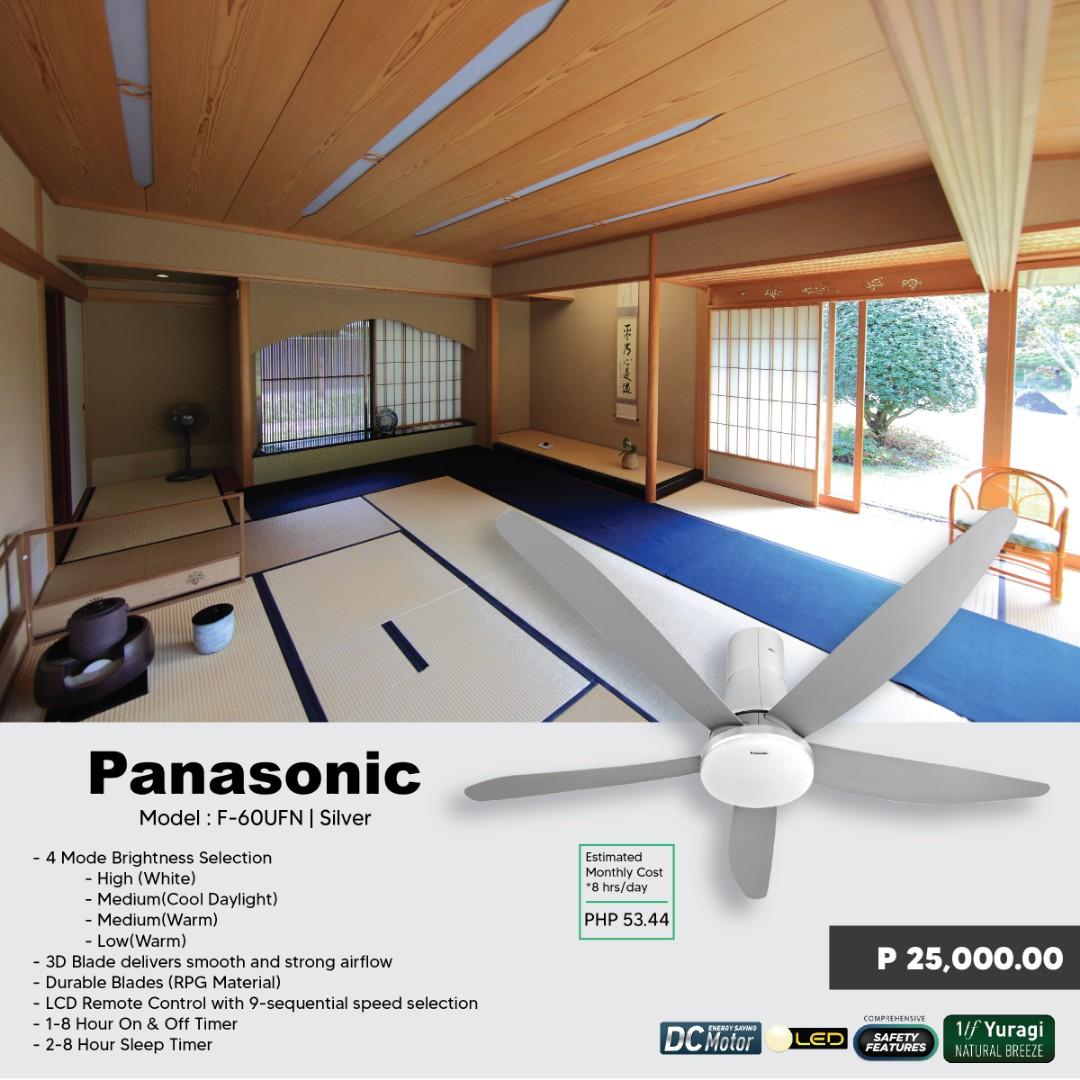 PANASONIC CEILING FAN, Furniture & Home Living, Office Furniture ...
