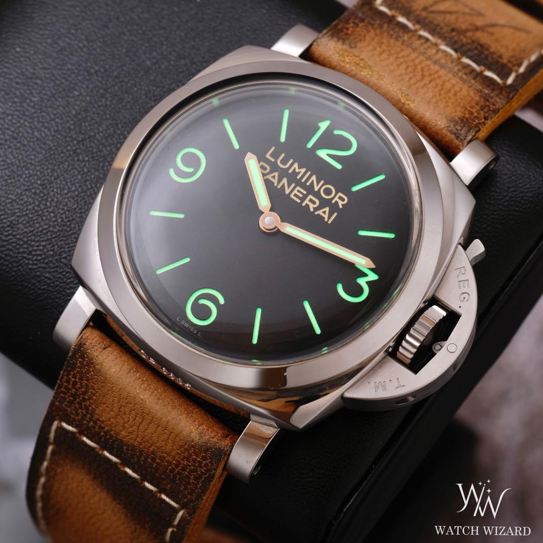 Panerai Pam 372 Luminor 1950 3 days sandwich dial 47mm mint condition ...