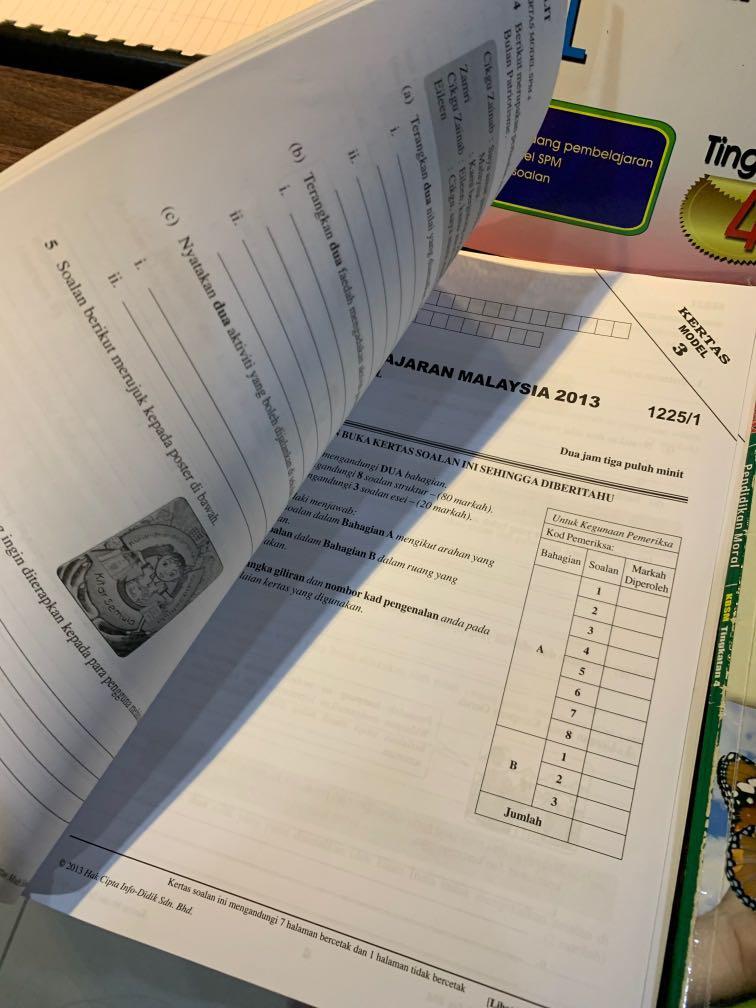 PENDIDIKAN MORAL SPM NOTES BOOK REFERENCE BOOK BUKU RUJUKAN, Hobbies ...