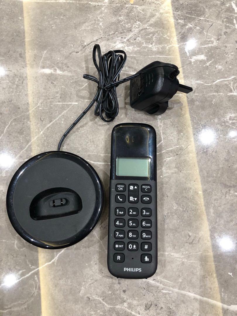 Philips Cordless Phone, Mobile Phones & Gadgets, Other Gadgets on Carousell