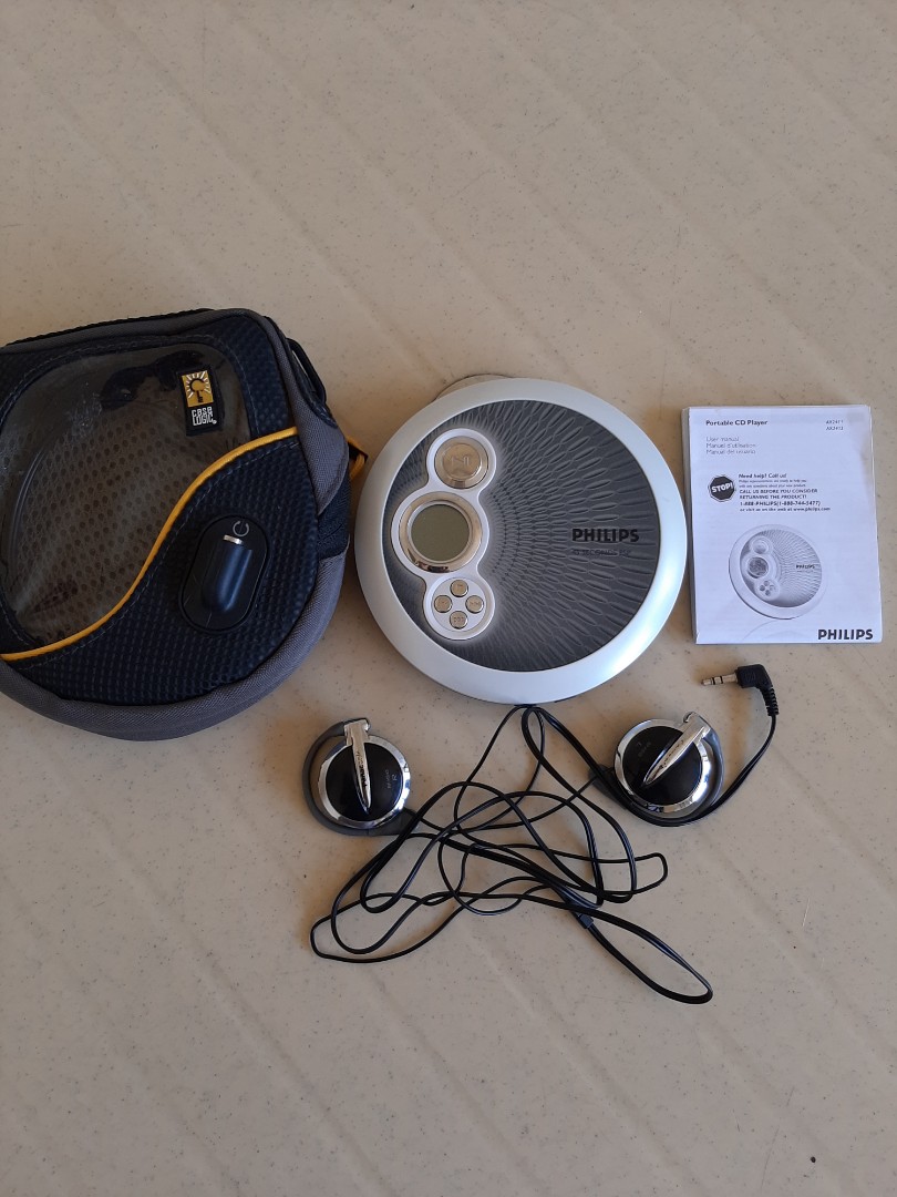 Philips Portable Cd Player, Audio, Portable Music Players on Carousell