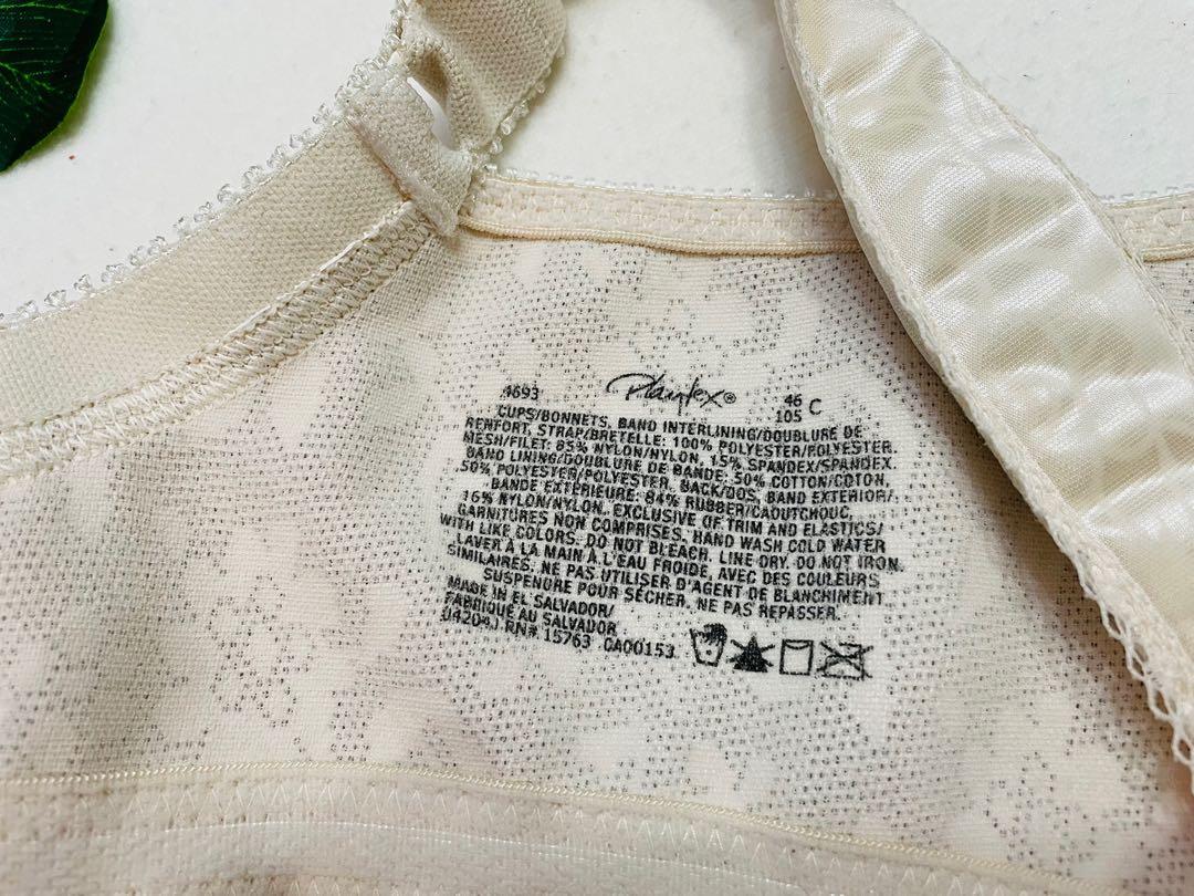 Playtex plus size bra 46C, Women's Fashion, Undergarments & Loungewear ...