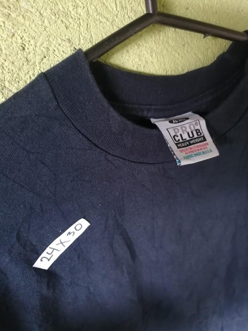 pro club dark blue, Men's Fashion, Tops & Sets, Tshirts & Polo Shirts ...