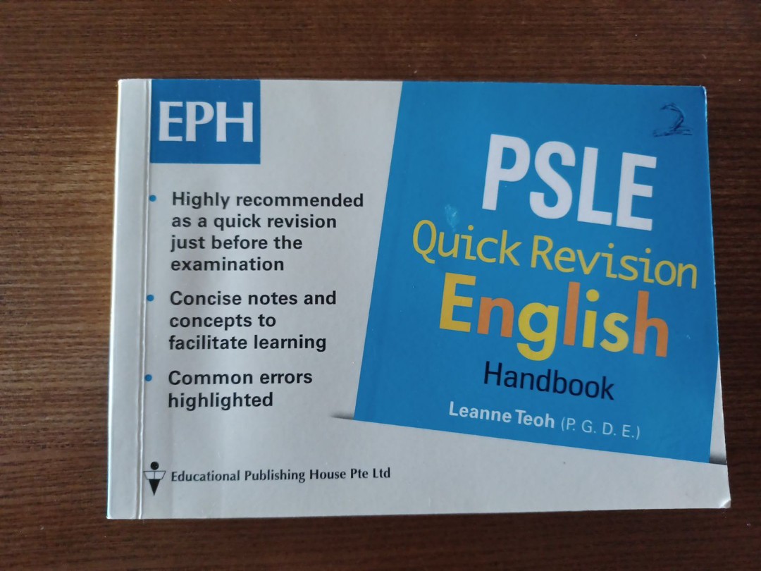 PSLE Quick Revision English Handbook, Hobbies & Toys, Books & Magazines ...