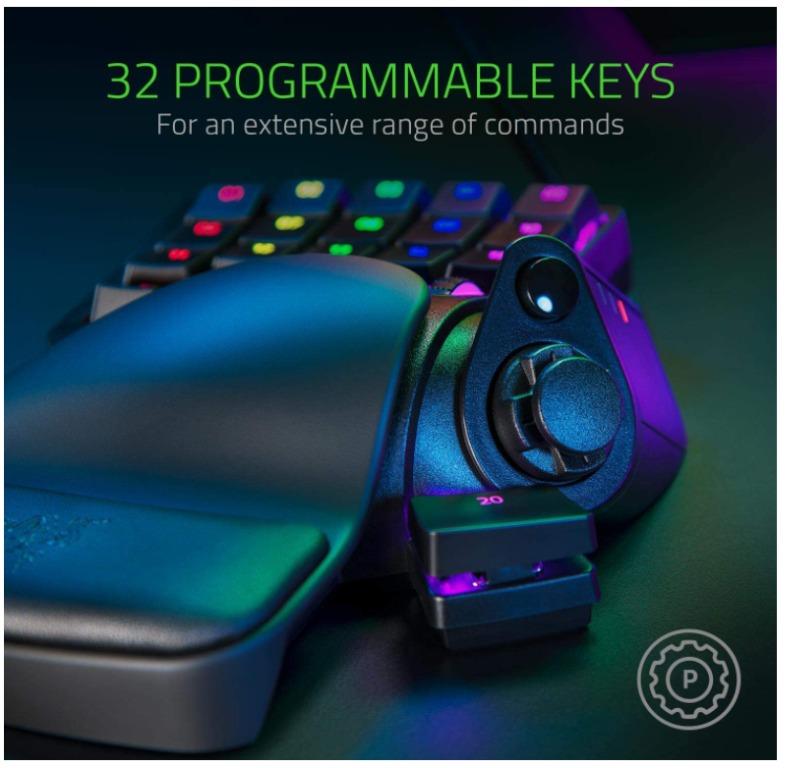 Razer Tartarus Pro Gaming Keypad: Analog-Optical Key Switches - 32 ...