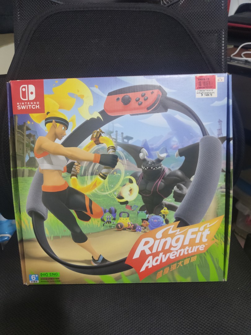 Ring fit adventure nintendo switch, Video Gaming, Video Games, Nintendo ...