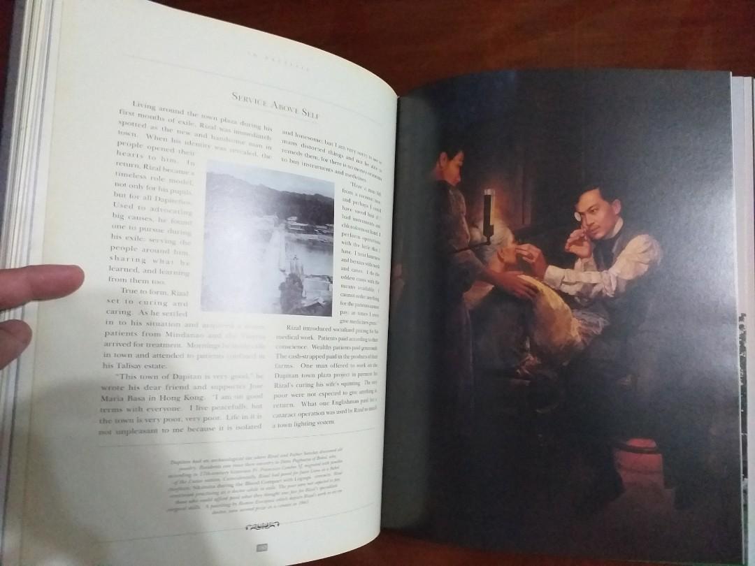 Rizal In Excelsis Book Rare Vintage Coffee Table Rizaliana Biography ...