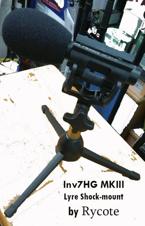 RYCOTE InVision INV-6 Heavy Microphone shock-mount, Audio, Portable Audio Accessories on Carousell