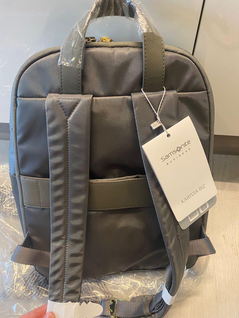 Samsonite grey backpack, Women's Fashion, Bags & Wallets, Backpacks on ...