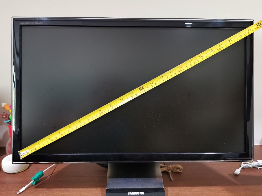 Samsung 23" Monitor with Defective Screen, Computers & Tech, Parts ...