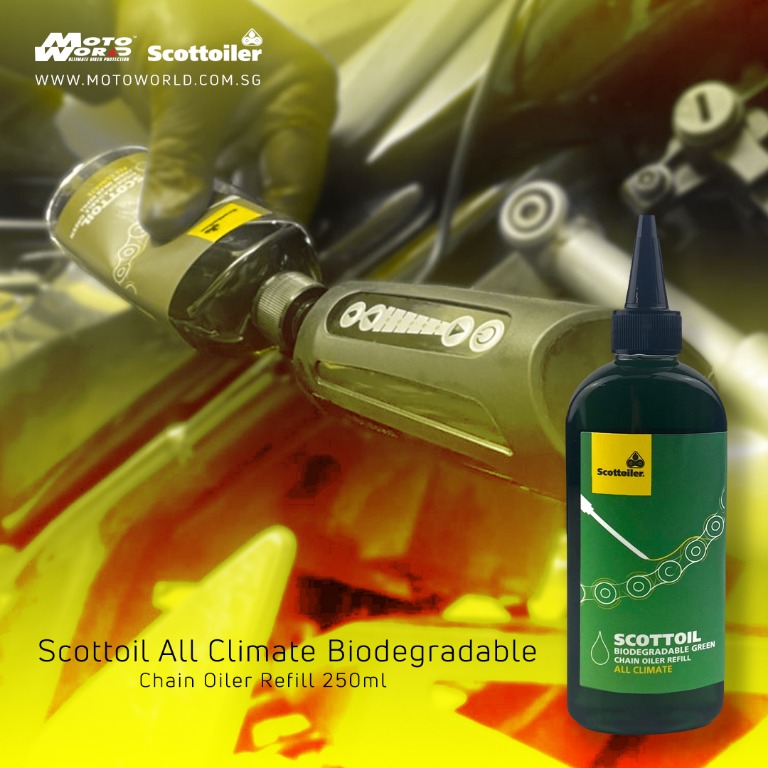Scottoiler Biodegradable Green Chain Oiler Refill- All Climate 250ml SA ...