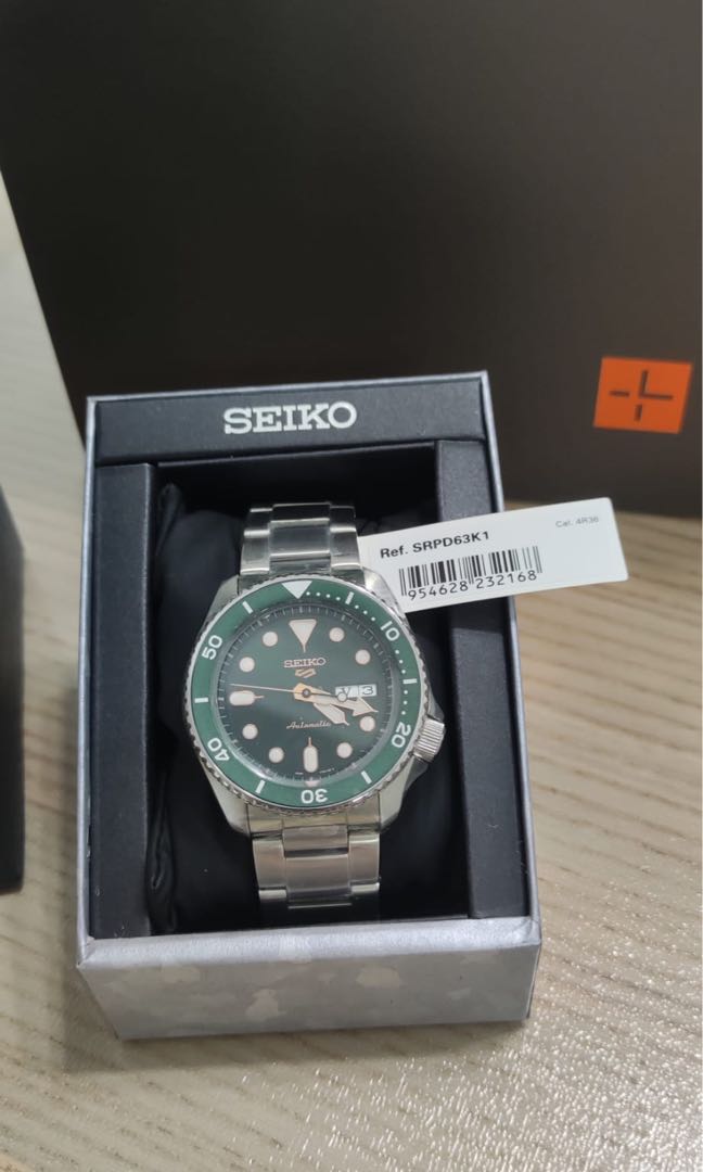 Seiko Watch SRPD63k1, Luxury, Watches on Carousell