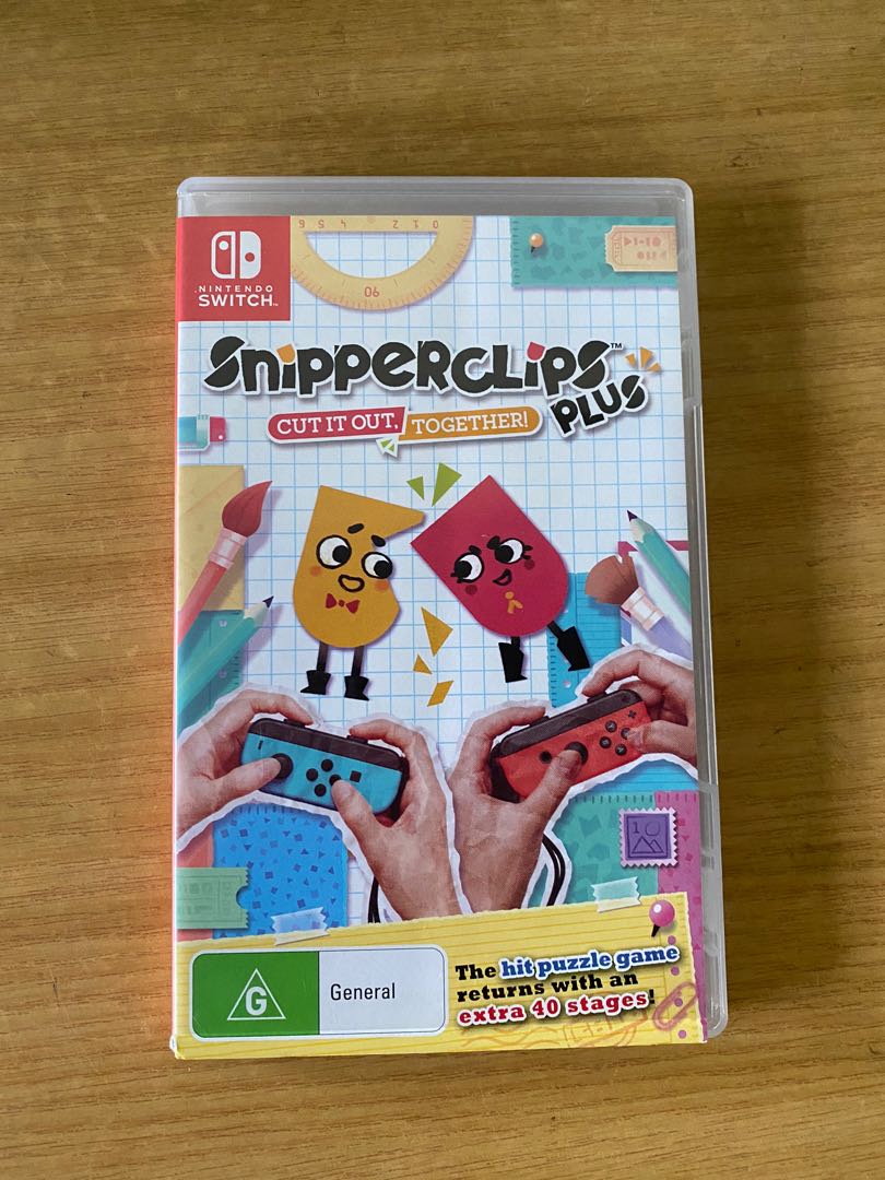 Snipperclips Plus Nintendo Switch, Video Gaming, Video Games, Nintendo ...