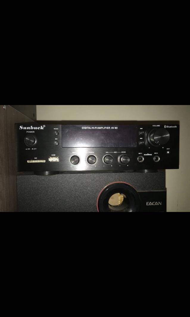 Sunbuck amplifier, Audio on Carousell