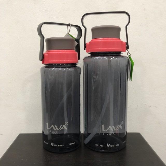 TA5565 Lava Water Tumbler With Straw BPA Free / Botol Air 2L 2.8L, Furniture & Home Living ...
