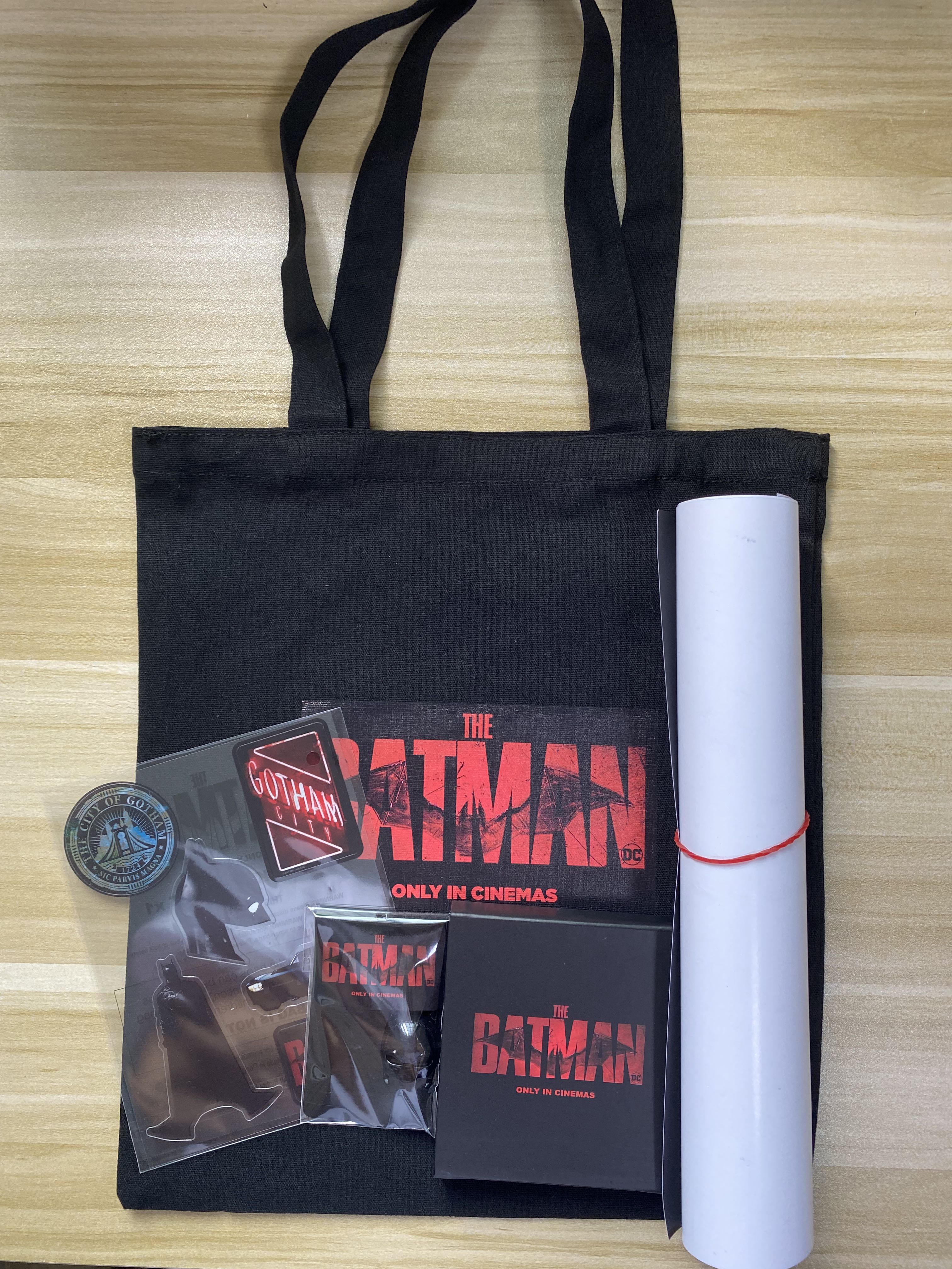 The Batman merchandise set, Hobbies & Toys, Memorabilia & Collectibles ...