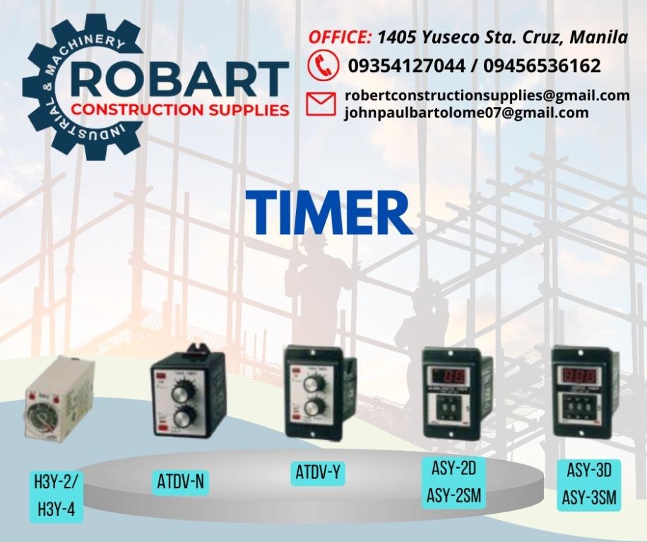 Timer, Commercial & Industrial, Construction Tools & Equipment on Carousell