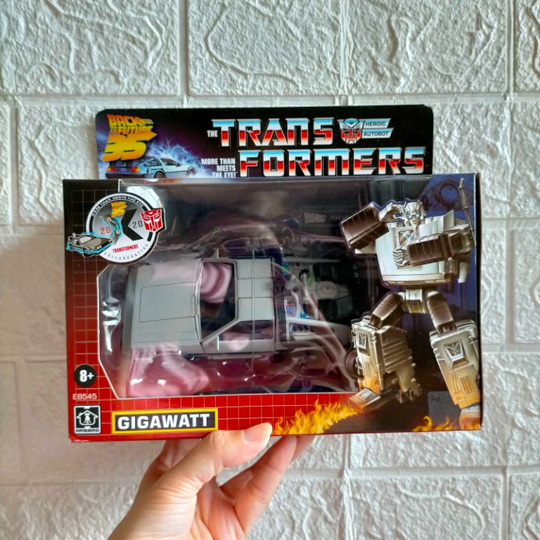 Transformers x Back to the Future Collaborative Generations Gigawatt ...