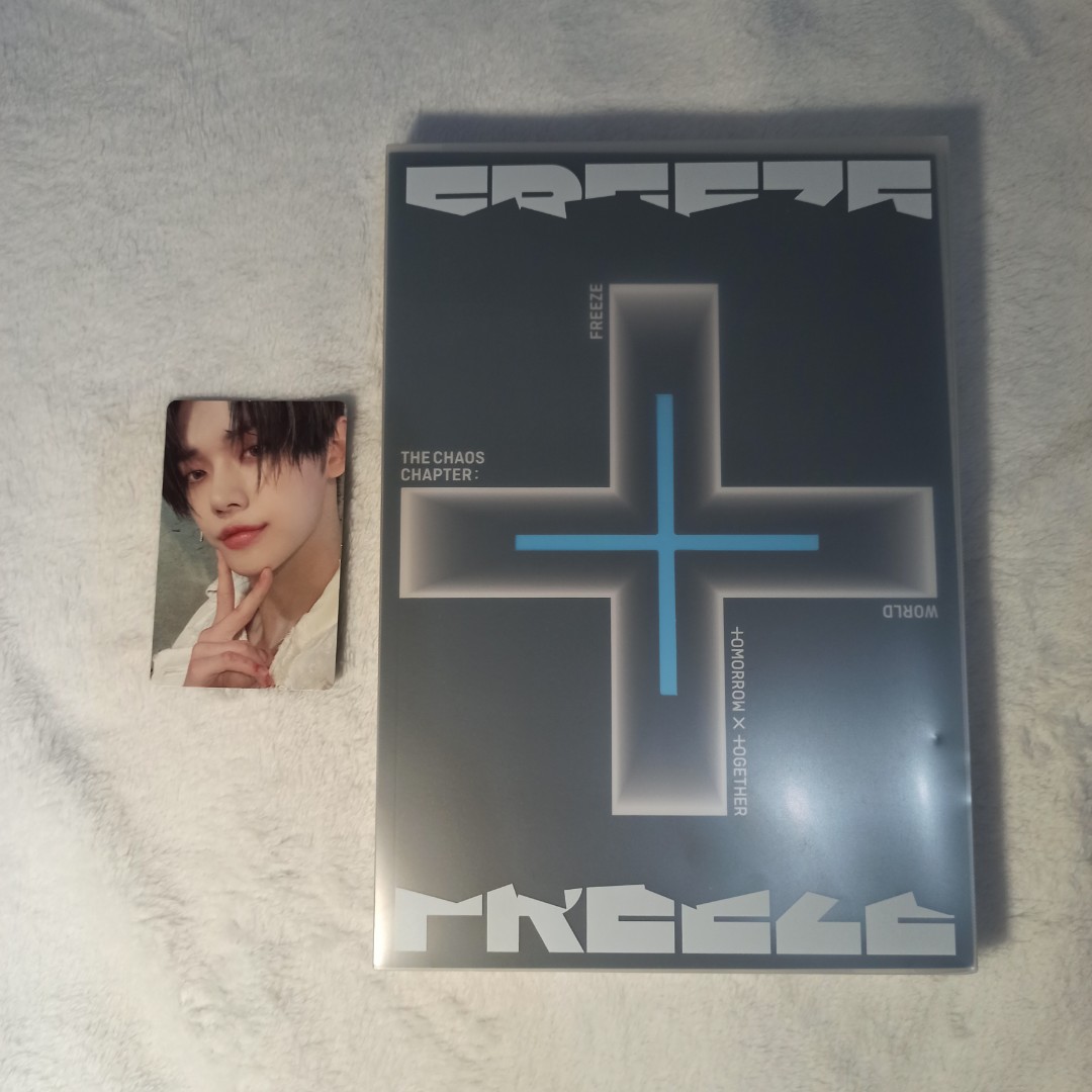 TxT Chaos Chapter: Freeze album with Yeonjun PC, Hobbies & Toys ...