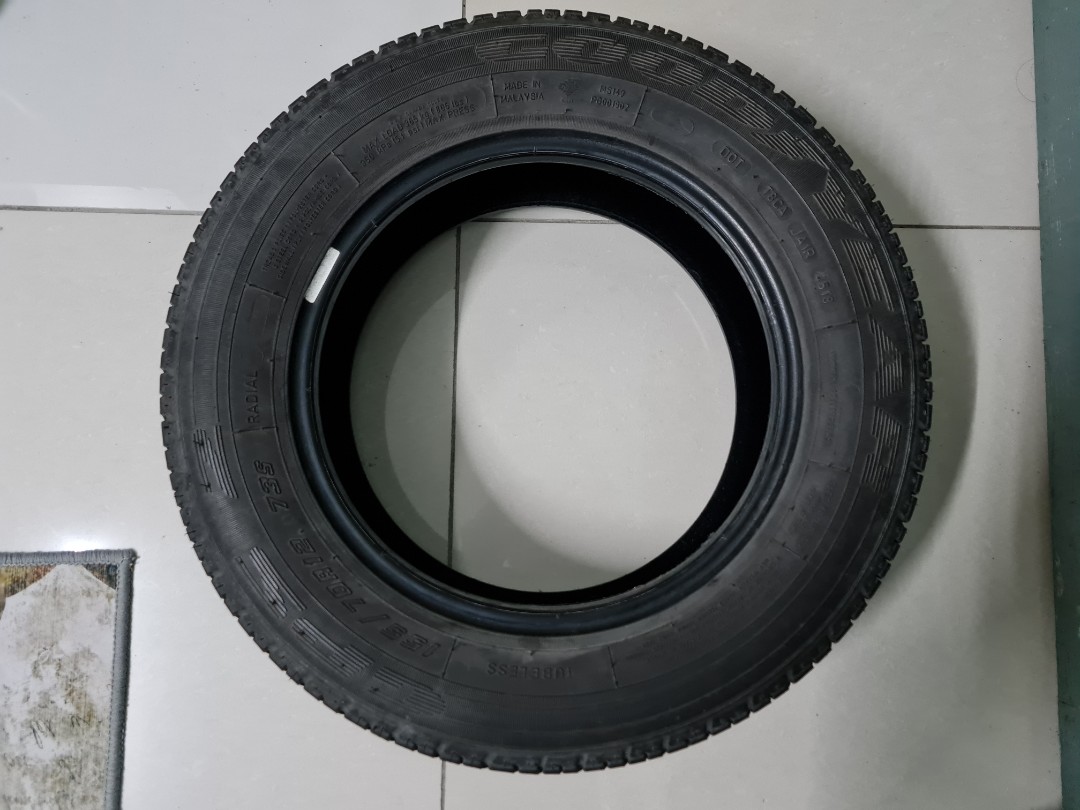 Used tayar / Tayar Kancil / Size 150/70/12, Auto Accessories on Carousell