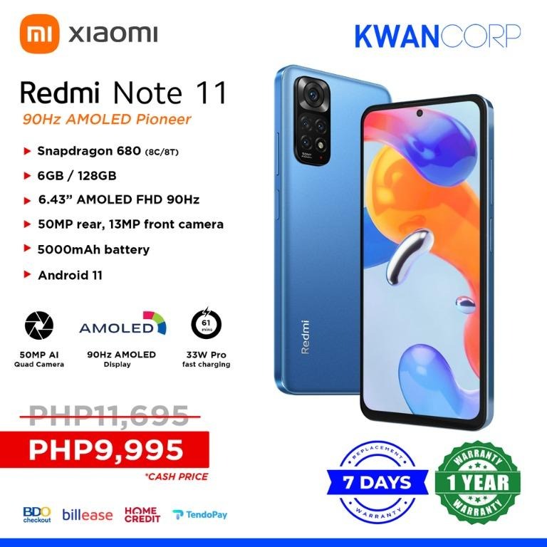 Xiaomi Redmi Note 11 Twilight Blue Snapdragon 680 6GB/128GB Adreno 610 ...